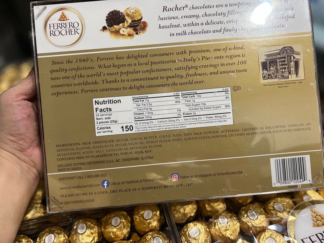 The Ferrero Rocher 48 , Best By June 25, 2023, Food & Drinks, Other ...