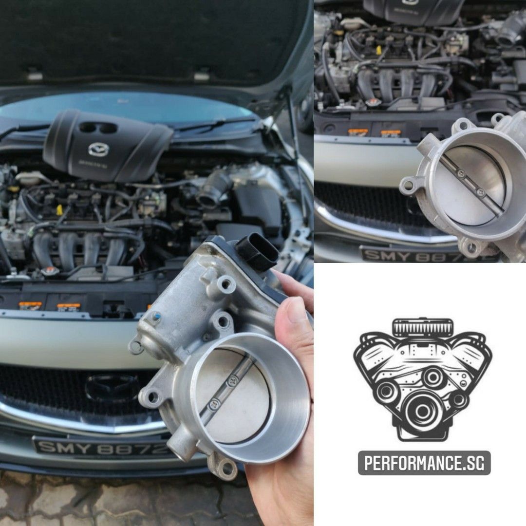 Throttle body port and polish zc31 zc32 zc33 Porsche panamera cayman 970 987 986 718 cayenne ...