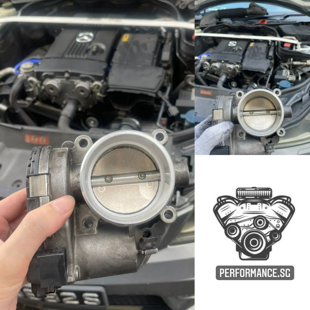 Throttle body port and polish zc31 zc32 zc33 Porsche panamera cayman 970 987 986 718 cayenne ...