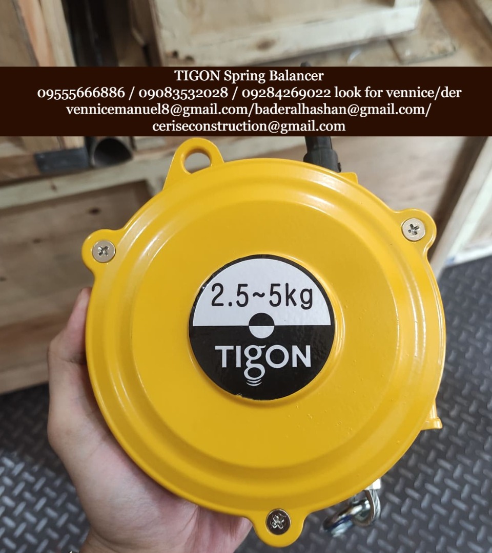 TIGON Spring Balancer, Commercial & Industrial, Construction Tools ...