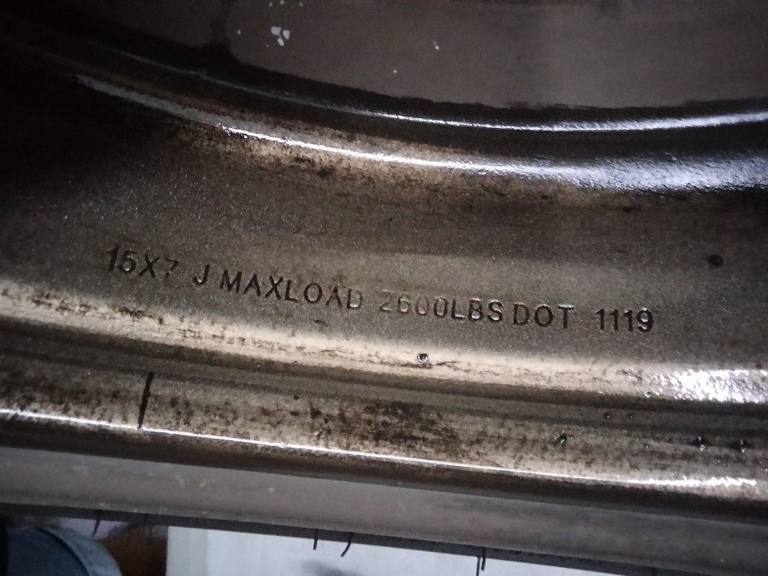 Toyota Hiace/Dyna Steel Rim, Car Accessories, Tyres & Rims on Carousell