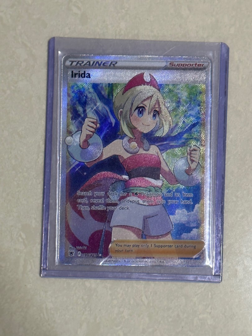 Trainer Irida FA (Pokemon Card AR), Hobbies & Toys, Toys & Games on ...