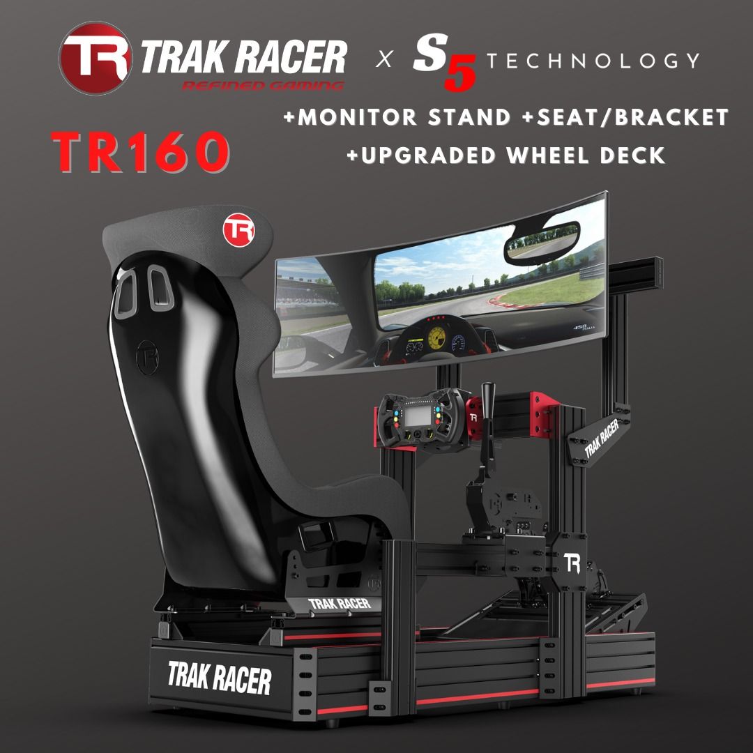 Trak Racer TR160 MK4 / driving simulator / sim racing / not playseat, Video Gaming, Gaming ...