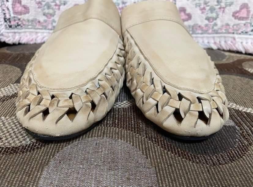 Triangulo slip on half shoes, Women's Fashion, Footwear, Slippers and ...