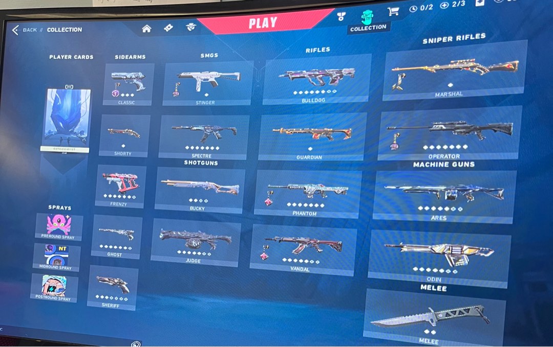 valorant stacked acc WTS / 2.2k tts, Video Gaming, Gaming Accessories ...