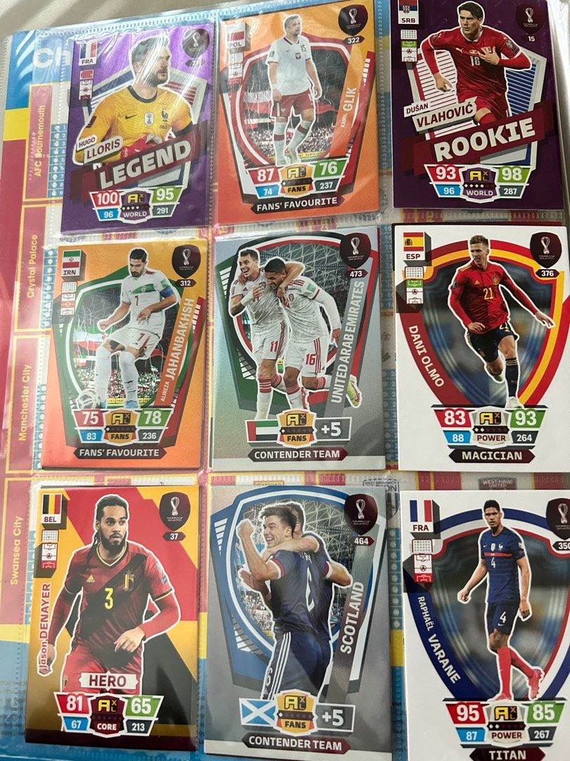 Very Rare and high rated world cup cards, Hobbies & Toys, Memorabilia ...