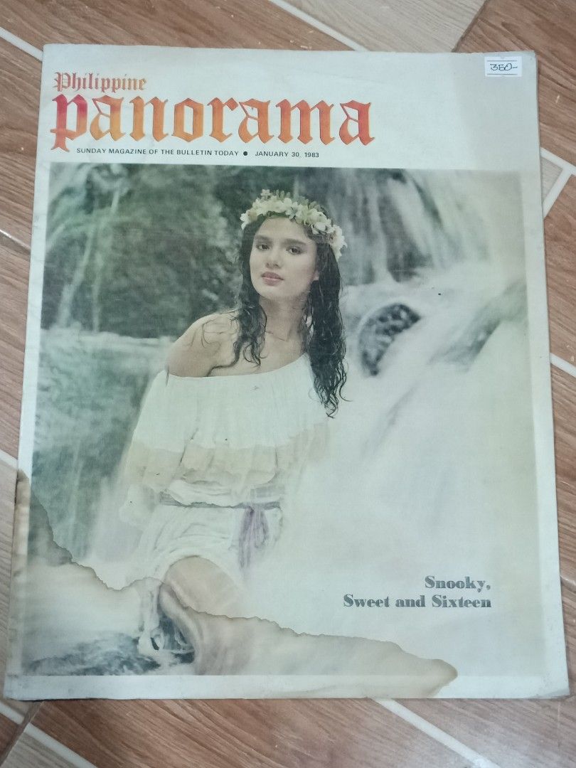 VINTAGE 80'S PHILIPPINE PANORAMA MAGAZINE, Hobbies & Toys, Books ...