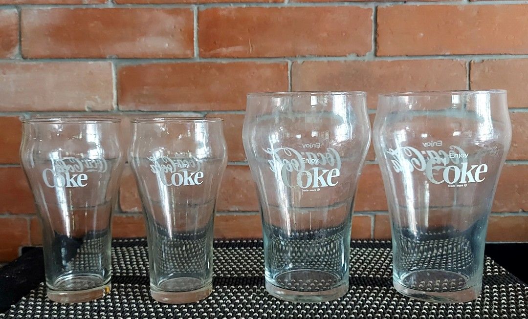 Vintage Coke Glass Collection, Hobbies & Toys, Memorabilia ...
