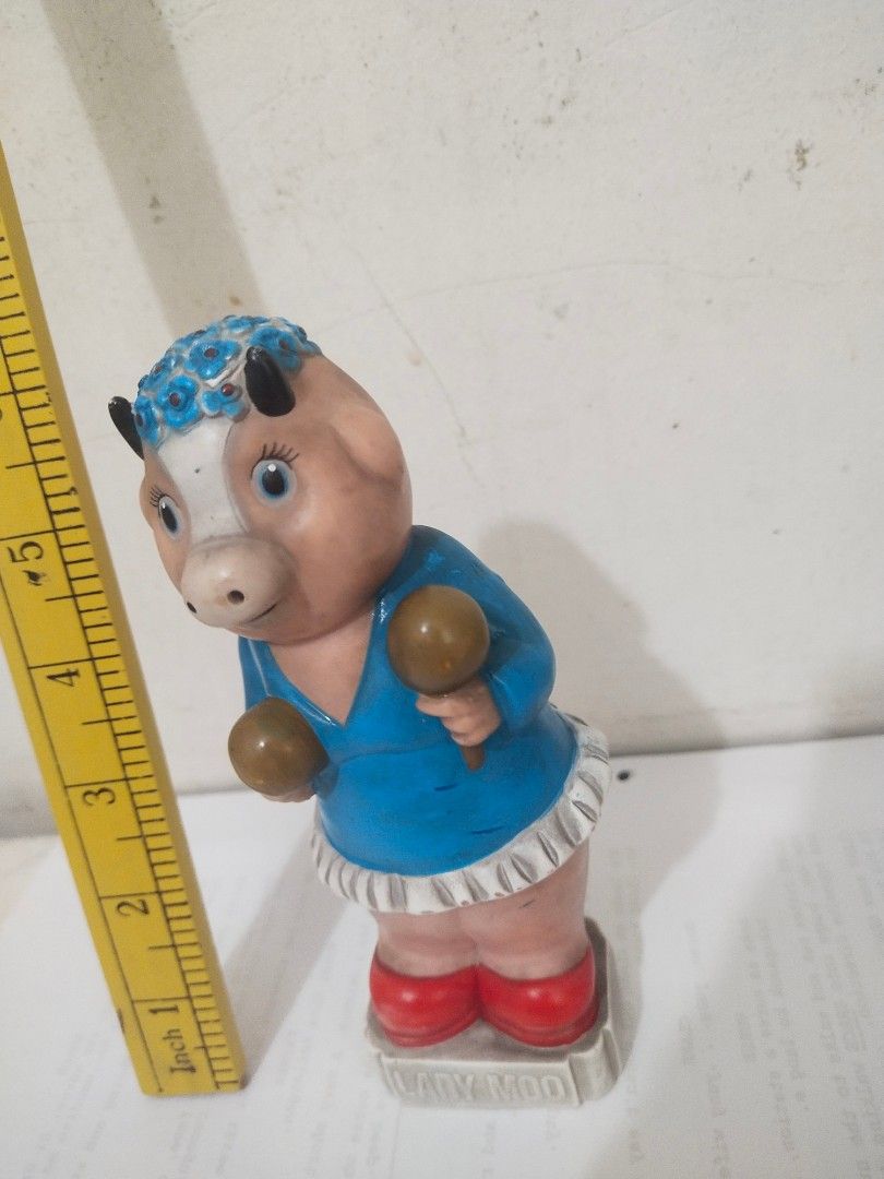 vintage "LADY MOO" toy figure/1990s era/Very Rare!, Hobbies & Toys ...
