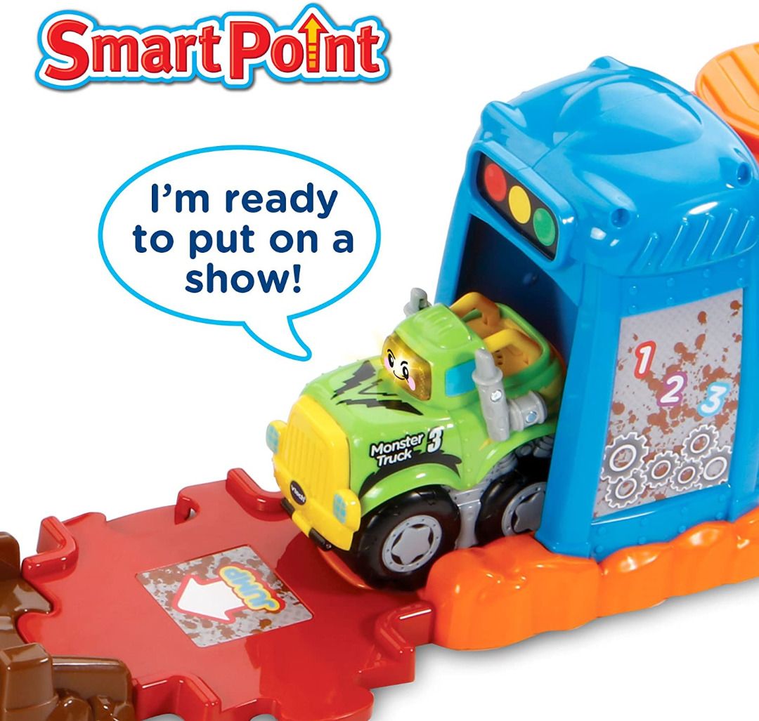 VTech Go! Go! Smart Wheels Press & Race Monster Truck Rally, Hobbies ...