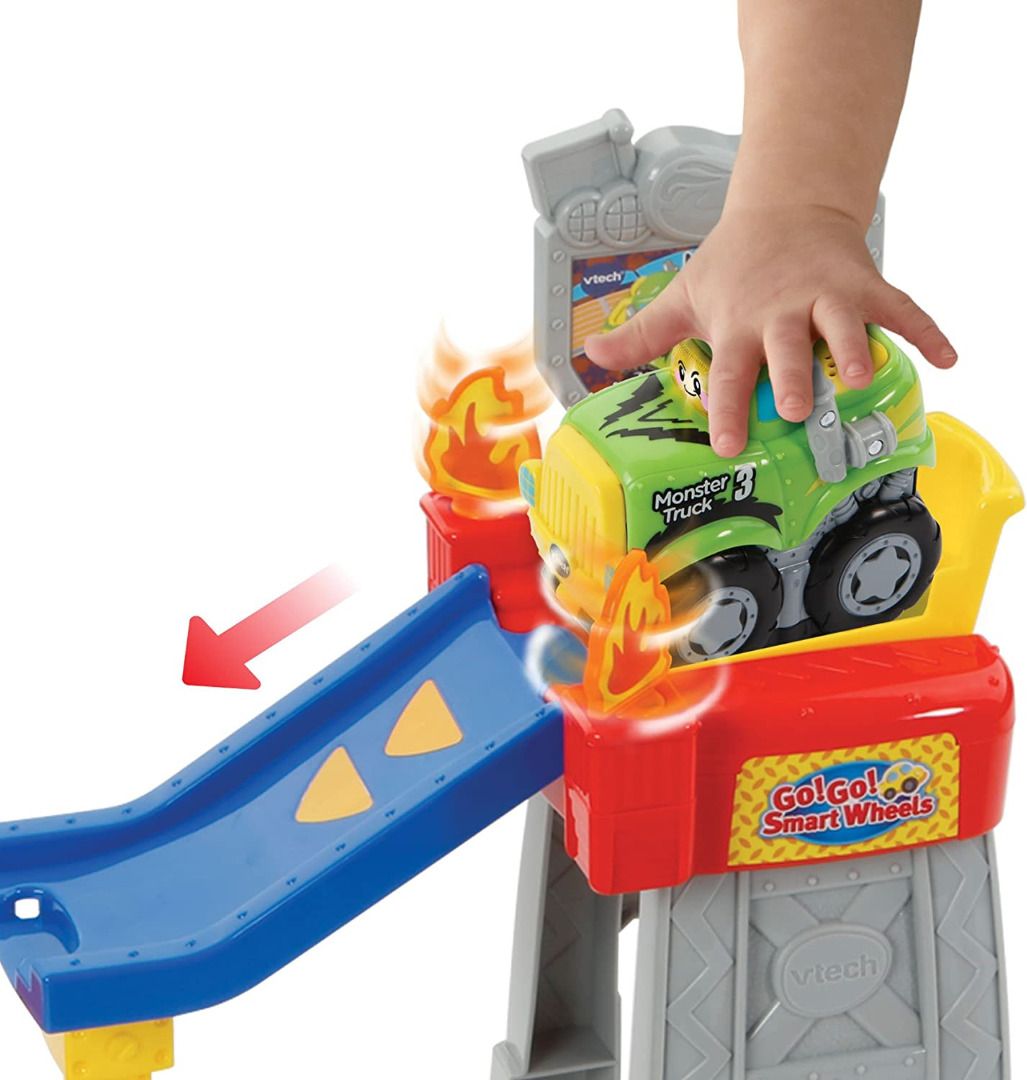 VTech Go! Go! Smart Wheels Press & Race Monster Truck Rally, Hobbies ...
