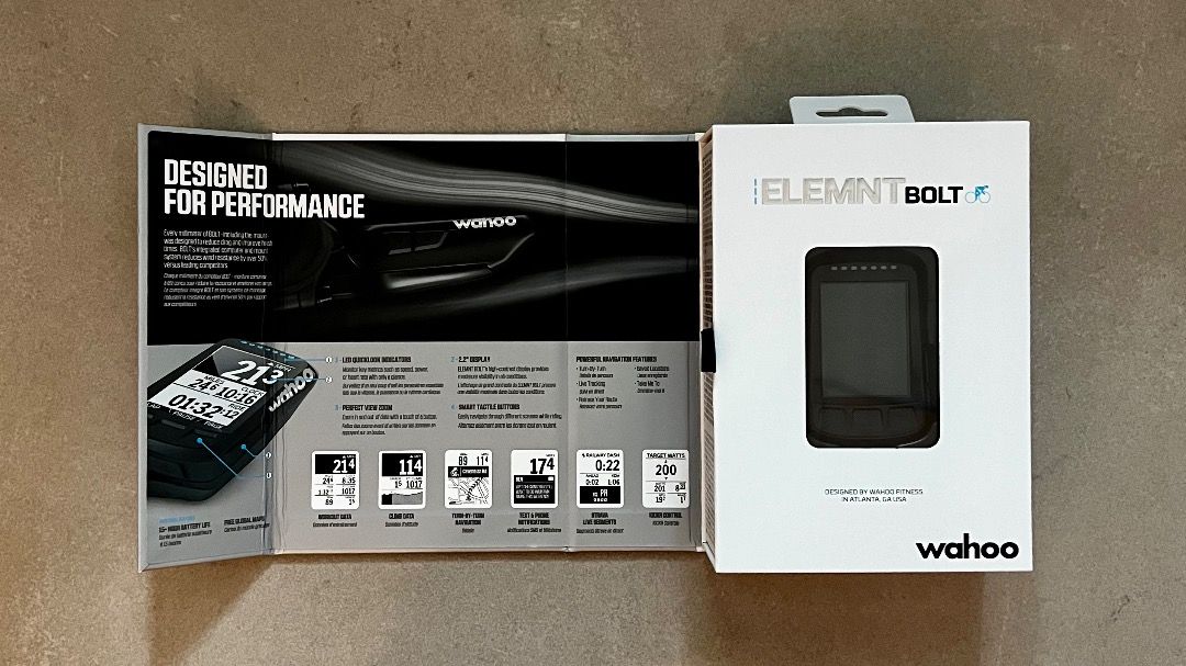 Wahoo ELEMNT Bolt V1 - Stealth Edition, Sports Equipment, Bicycles ...