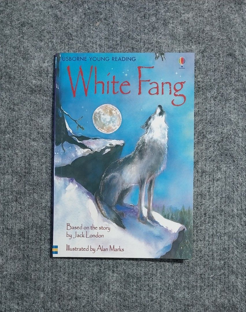 WHITE FANG Jack London USBORNE, Hobbies & Toys, Books & Magazines ...