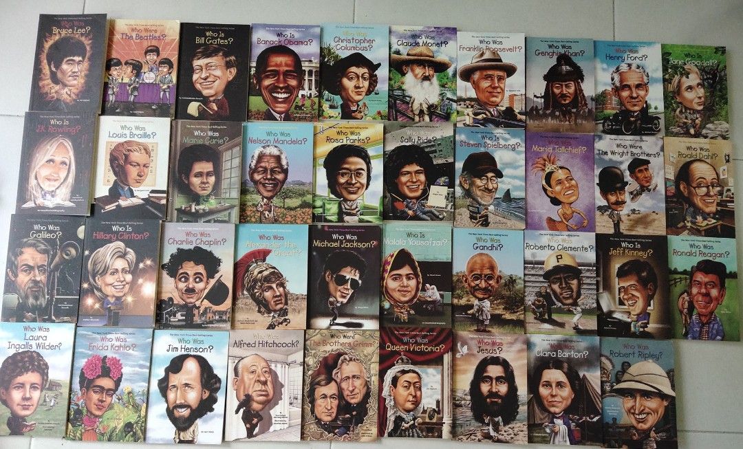Who was?/is? History books about famous people, Hobbies & Toys, Books ...