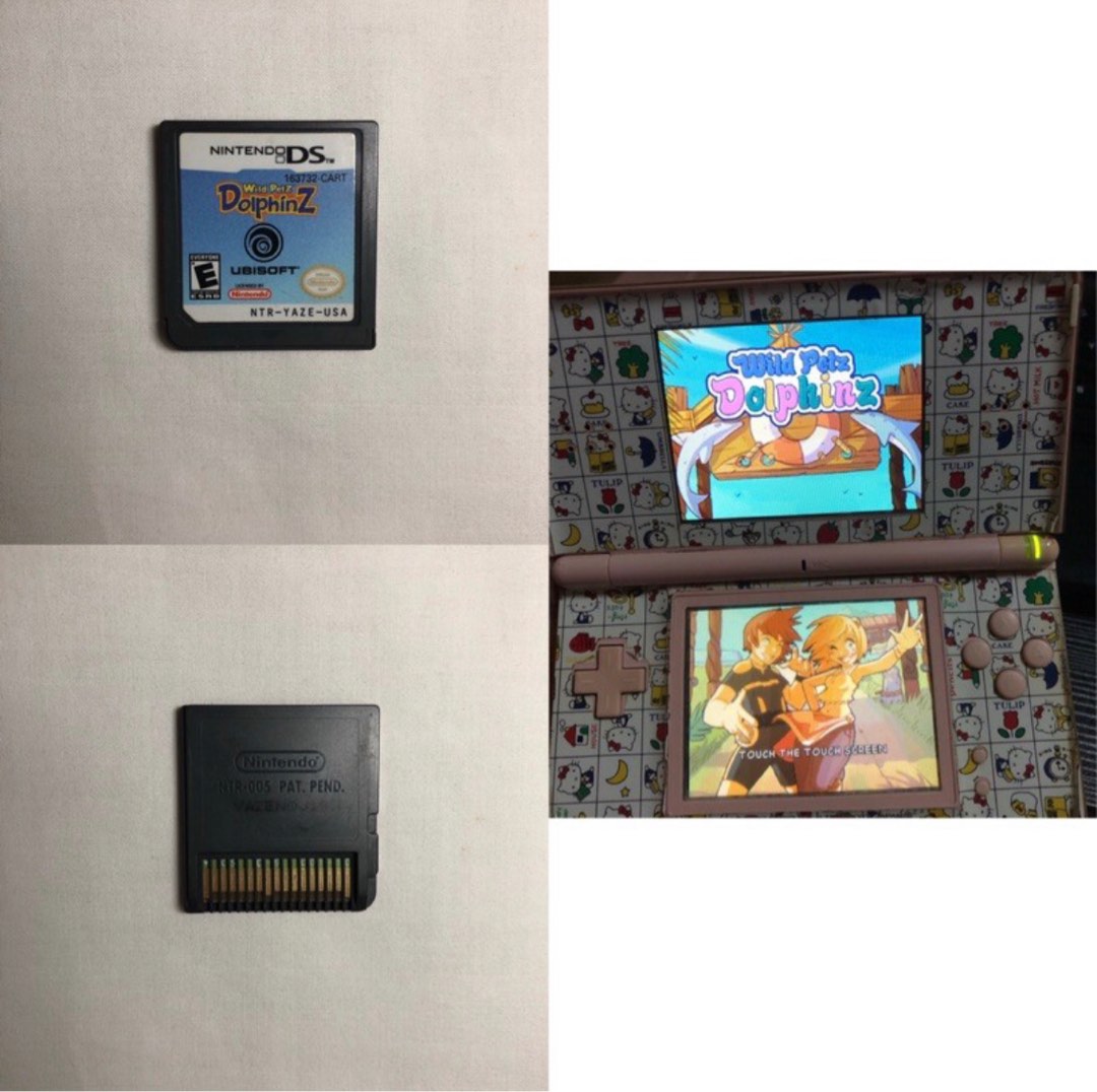 Wild Petz Dolphinz & Petz Dogz Pack Nintendo DS Light, Video Gaming ...