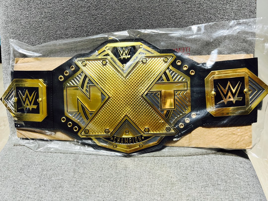 WWE NXT Toy Belt, Hobbies & Toys, Memorabilia & Collectibles, Fan ...
