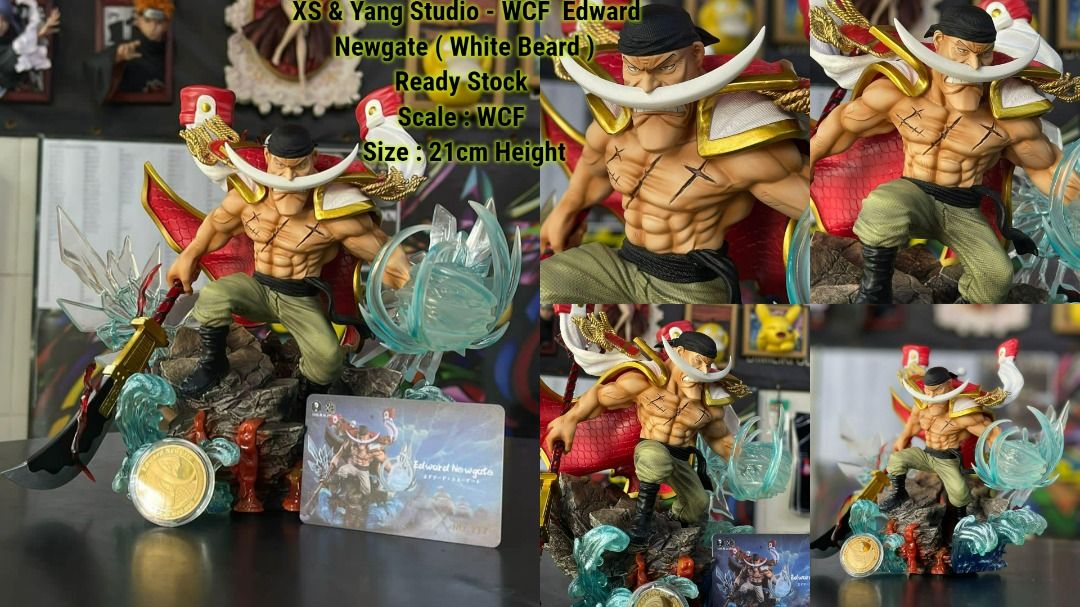 XS & Yang Studio - WCF Yonko Series 02 - Edward Newgate ( White Beard ), Hobbies & Toys, Toys ...
