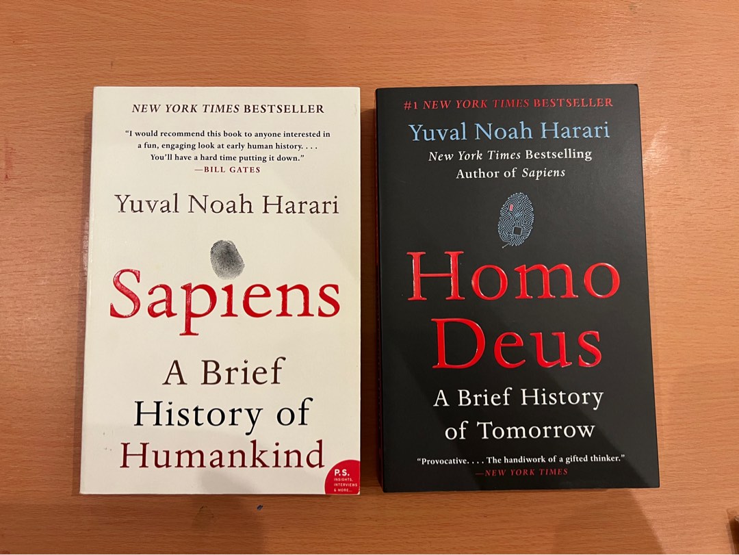 YUVAL HARARI BOOK BUNDLE!!! HOMO DEUS AND SAPIENS, Hobbies & Toys ...