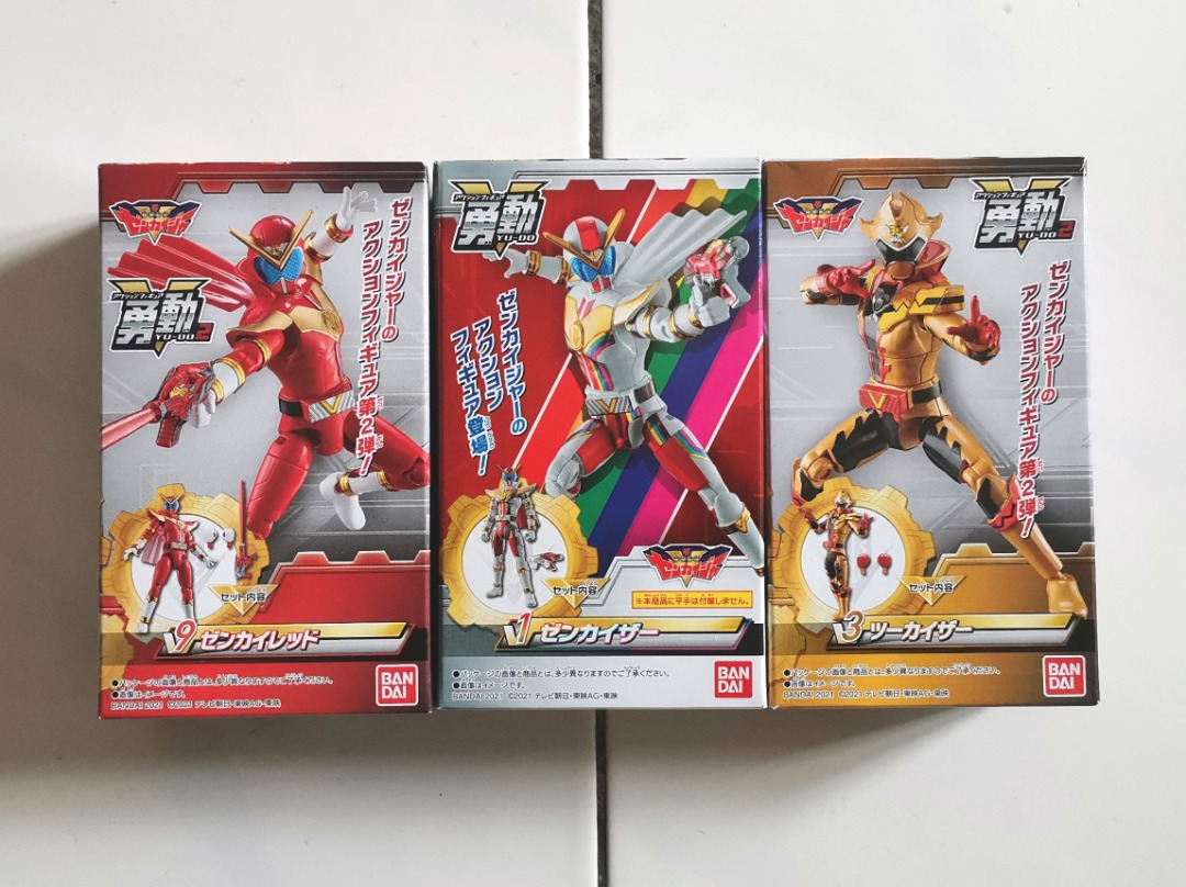 Zenkaiger, Twokaiser & Zenkai Red (Yu-Do), Hobbies & Toys, Collectibles ...