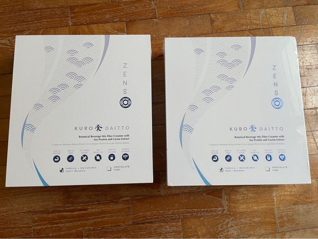 Zenso Kuro Daitto Vanilla, Health & Nutrition, Health Supplements ...