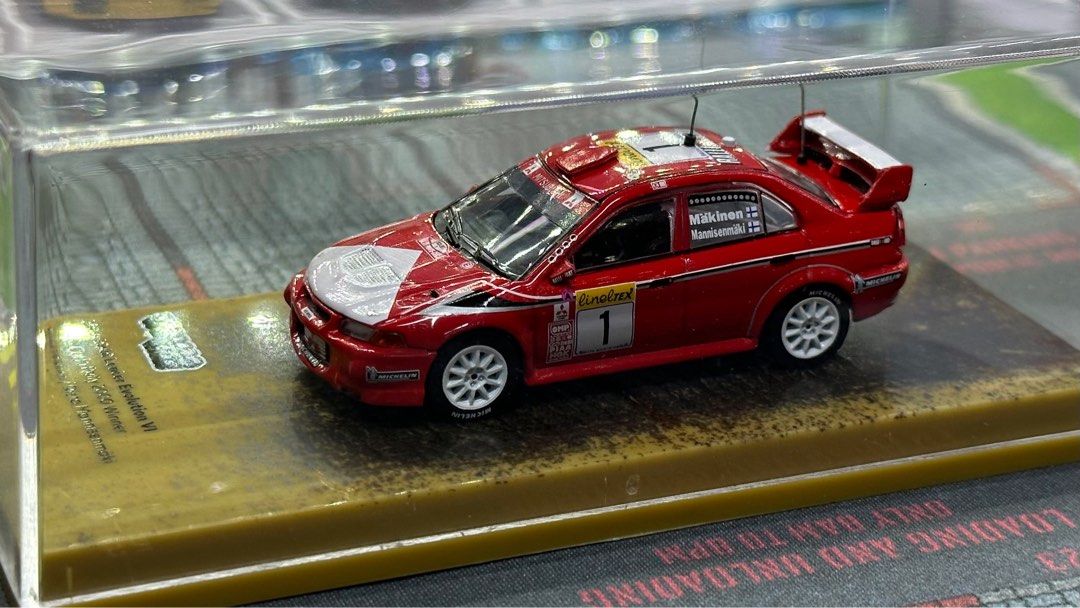 1/64 Tarmac Works Evo VI Monte Carlo Rally 2000 Winner, Hobbies & Toys ...