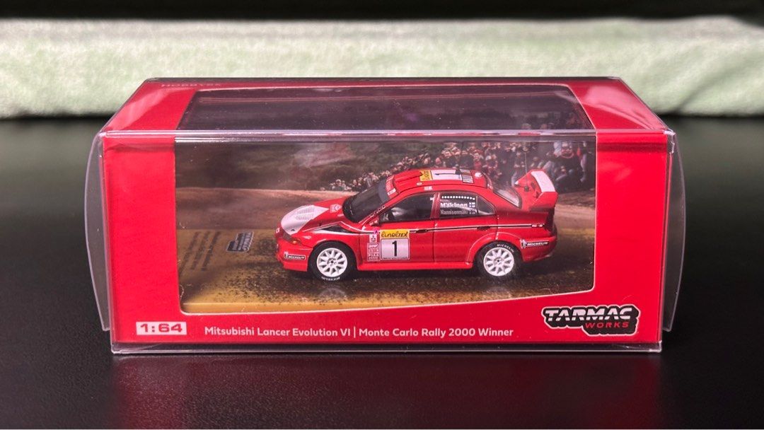1/64 Tarmac Works Evo VI Monte Carlo Rally 2000 Winner, Hobbies & Toys ...