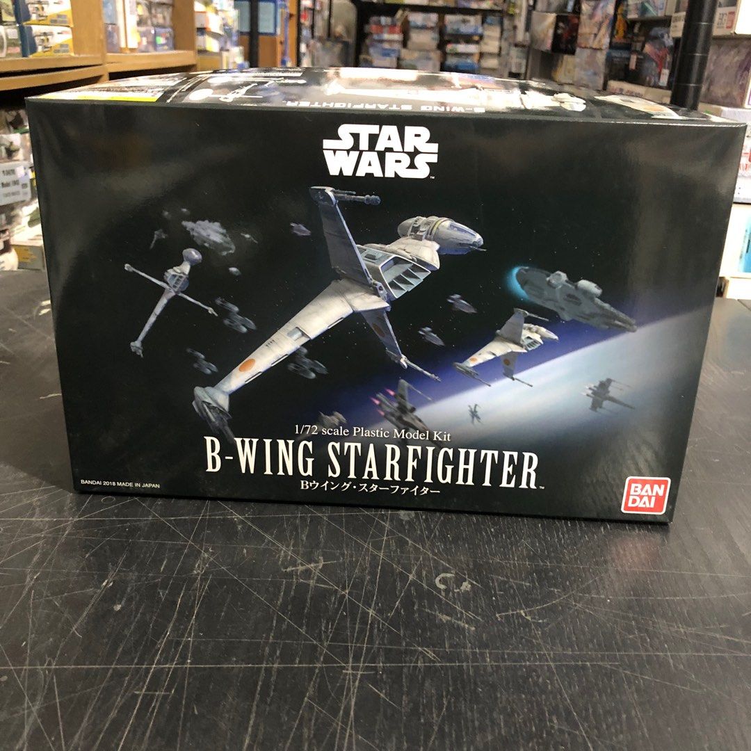 1/72 Bandai Star Wars B-Wing Starfighter Model Kit, Hobbies & Toys ...
