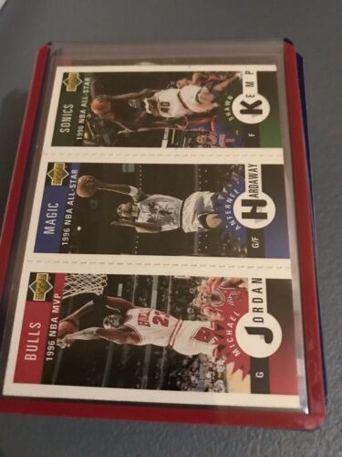 1996 UPPER DECK Michael Jordan M11 Anfernee Hardaway M60 Shawn Kemp M78 ...