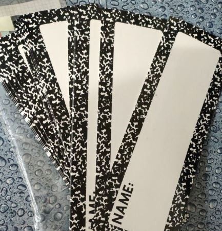 30 PC SET MADE FOR RETAIL Desktop Name Tag Composition Name Plate Hello ...