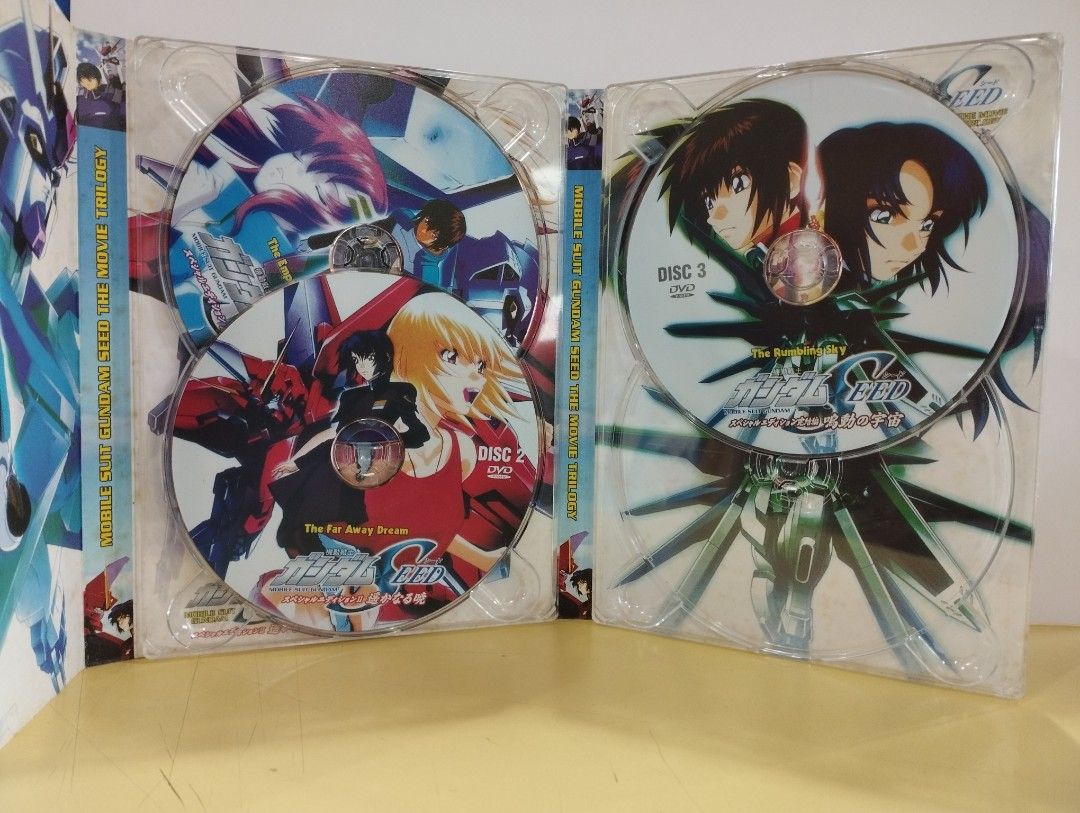(3DVD) Mobile Suit Gundam Seed The Movie Trilogy 机动战士, Hobbies & Toys, Music & Media, CDs & DVDs ...