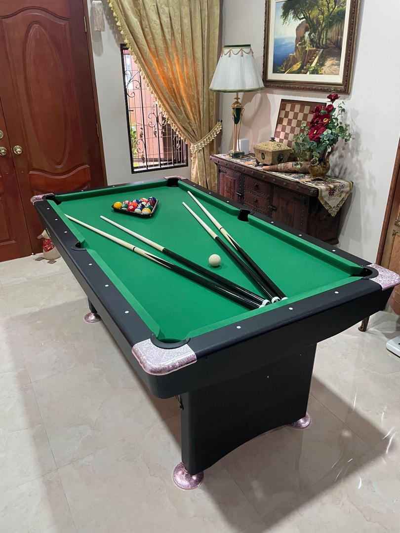 6ft Foldable Pool Table, Sports Equipment, Sports & Games, Billiards ...