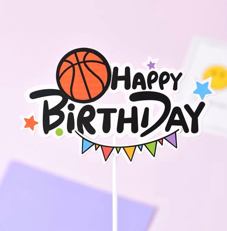 蛋糕裝飾 櫻木花道 流川楓 籃球主題蛋糕運動basketball theme NBA cake topper decoration ...