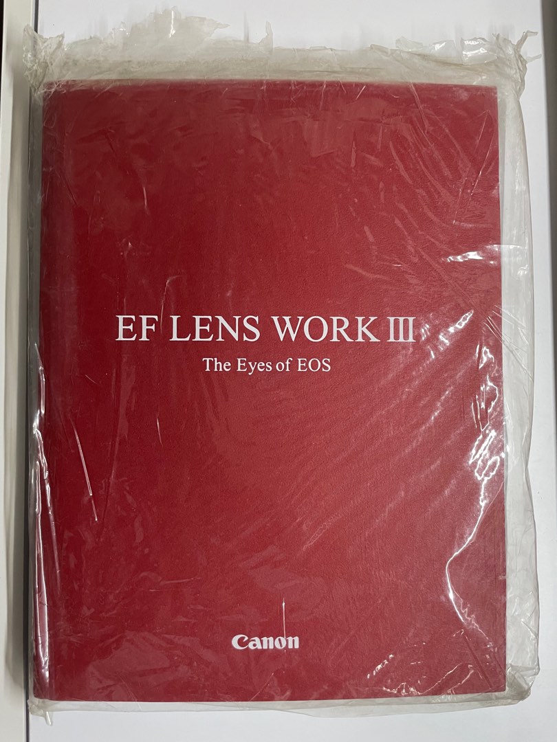 全新 佳能 Canon EF Lens Work III 書冊 非賣品 鏡頭介紹 絕版 初版, 攝影器材, 攝影配件, 其他攝影配件 ...