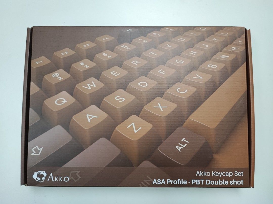 Akko Chocolate Keycap Set, Computers & Tech, Parts & Accessories ...