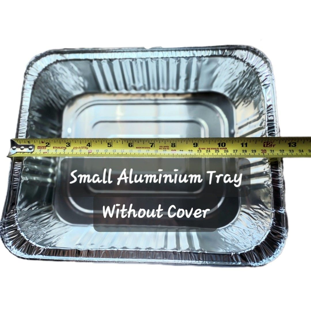 Aluminium trays with plastic covers, TV & Home Appliances, Kitchen ...