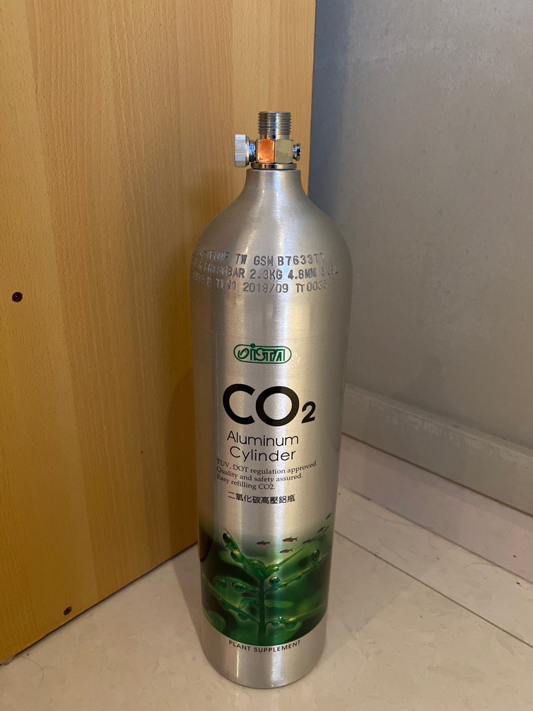 Aluminum CO2 cylinder 3 litre, Pet Supplies, Homes & Other Pet ...