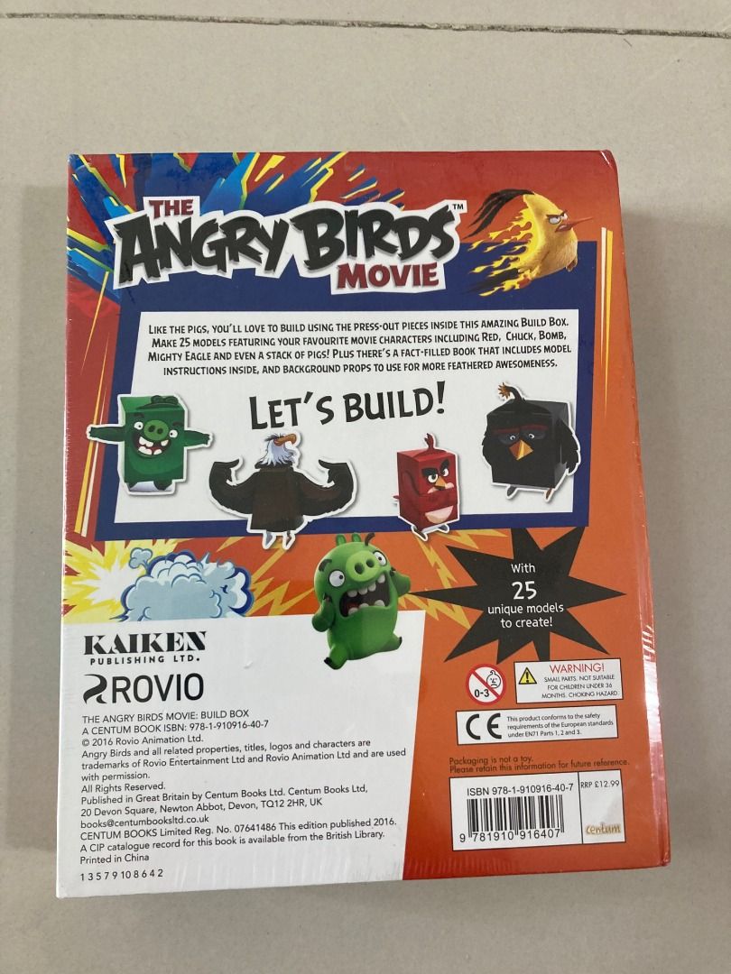 Angry Birds movie build box, Hobbies & Toys, Toys & Games on Carousell
