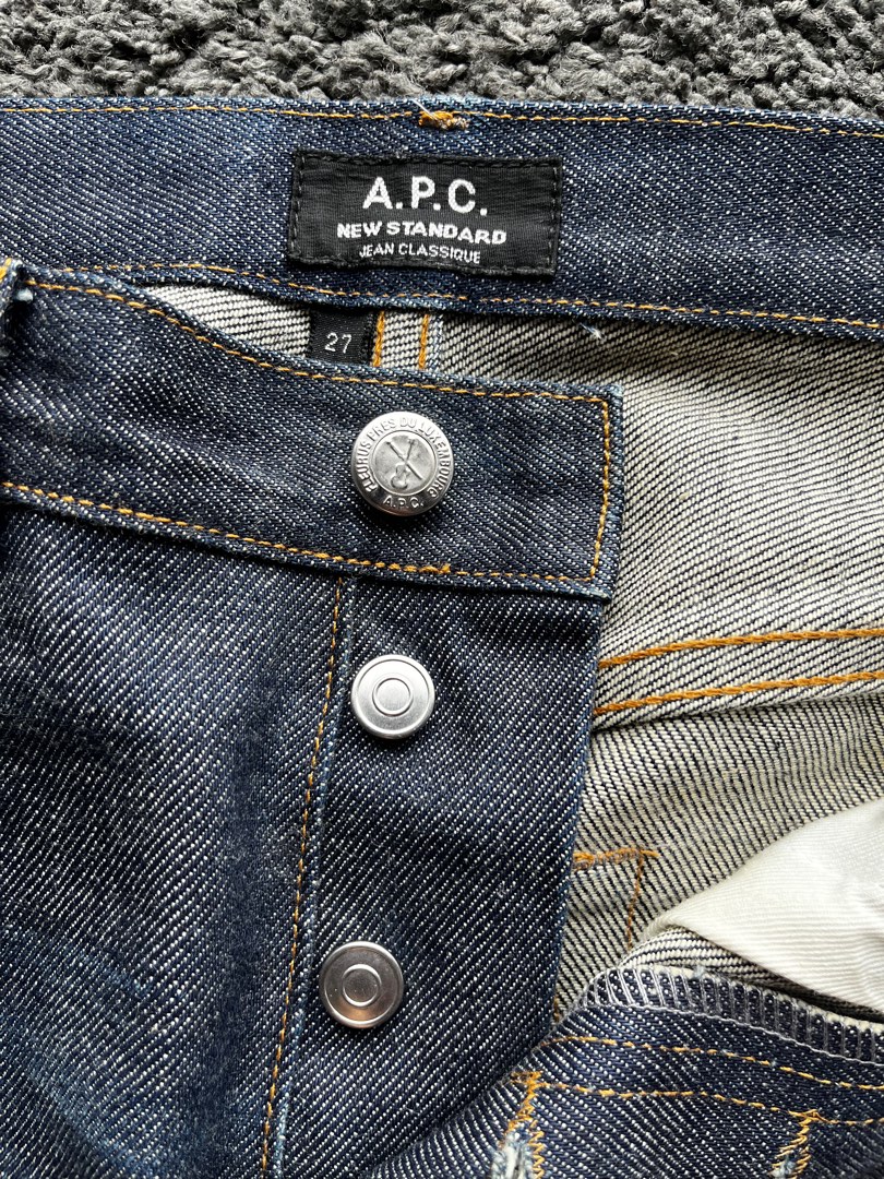 APC New Standard Raw Denim Jeans Sz27 Men s Fashion Bottoms Jeans On APC New Standard Raw Denim Jeans Sz27 Men s Fashion Bottoms Jeans On