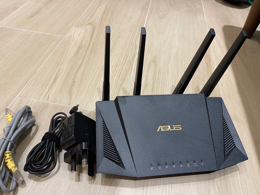 ASUS AX3000 Router, 電腦＆科技, 電腦周邊及配件, Wifi及上網相關產品 - Carousell