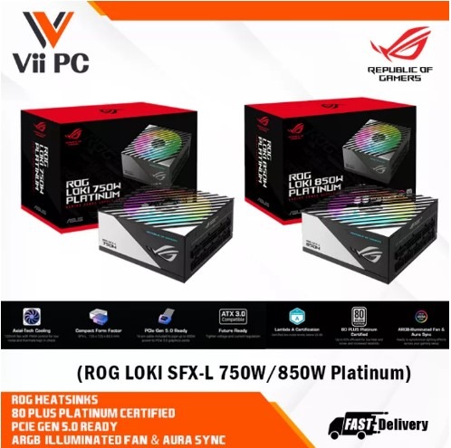 [INSTOCK] ASUS ROG LOKI SFXL 750w 850w 1000w PLATINUM MODULAR PSU 3.0 ...