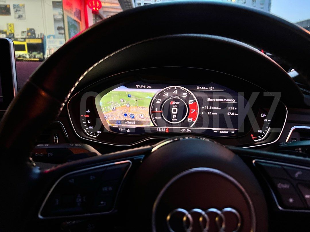 Audi sports layout, Car Accessories, Car Workshops & Services on Carousell