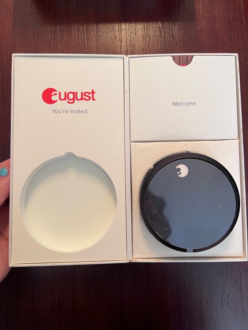 August Smart Lock (2nd Gen), Furniture & Home Living, Security & Locks ...