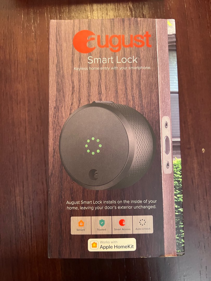 August Smart Lock (2nd Gen), Furniture & Home Living, Security & Locks ...