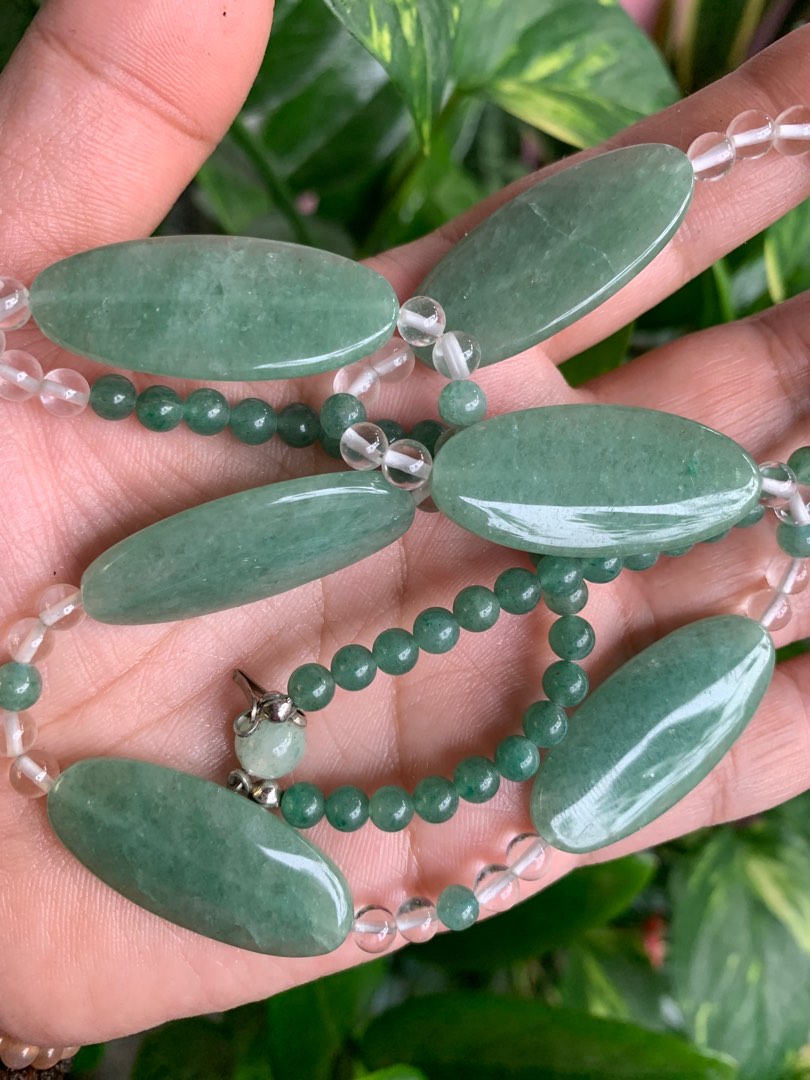 Authentic Jade Necklace from japan surplus, Women's Fashion, Jewelry ...