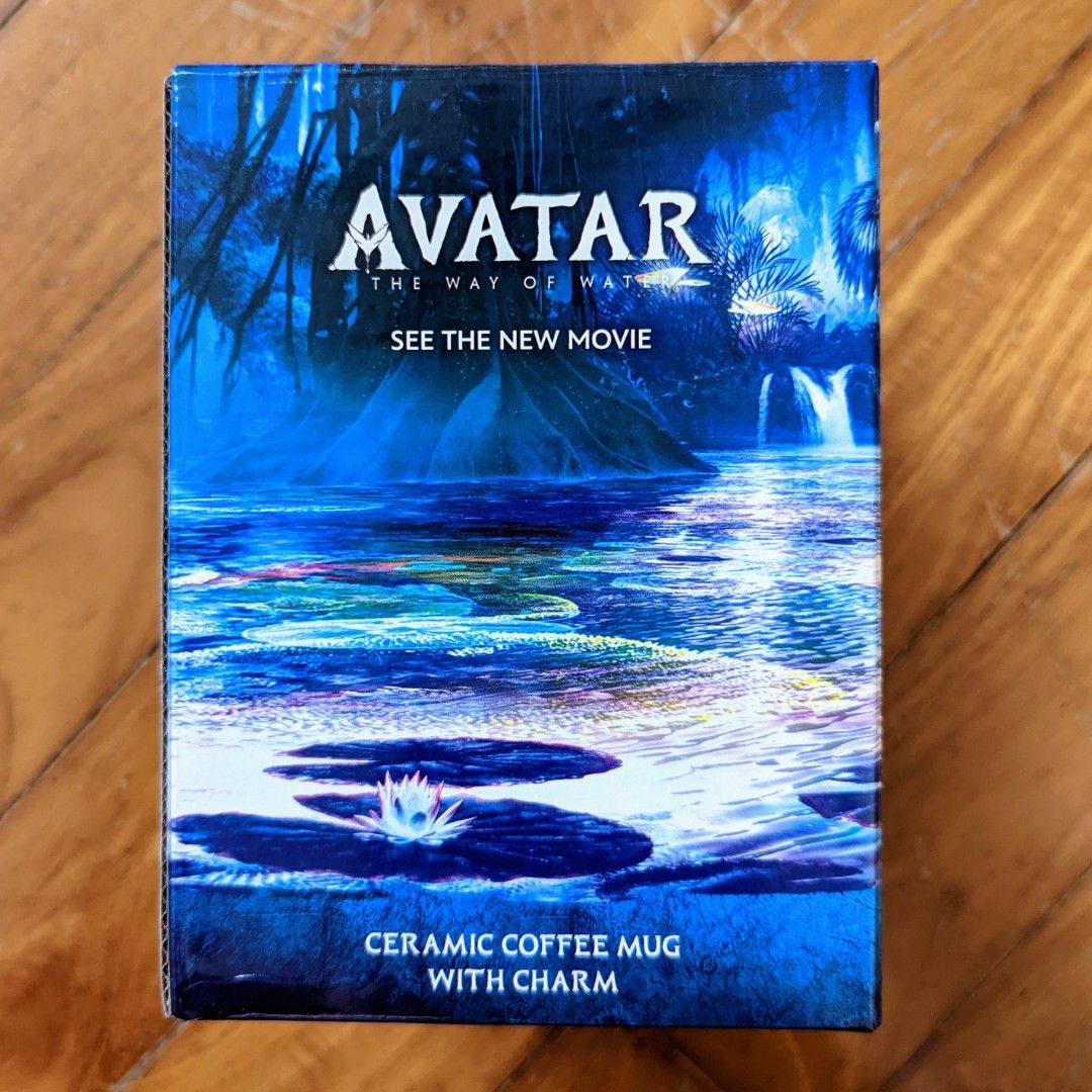AVATAR x Changi Airport Ceramic Coffee Mug with Charm, Furniture & Home ...
