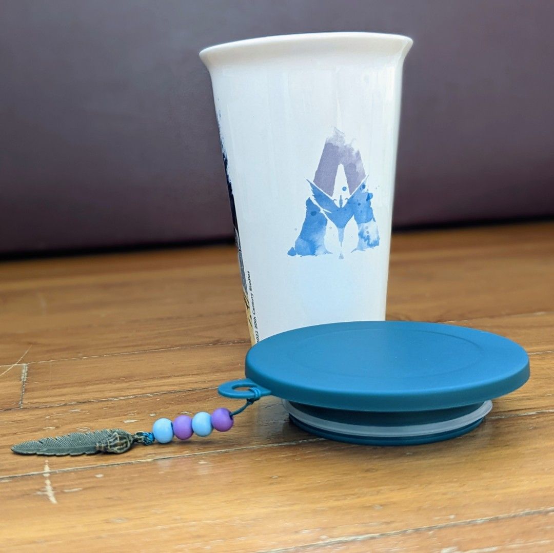AVATAR x Changi Airport Ceramic Coffee Mug with Charm, Furniture & Home ...