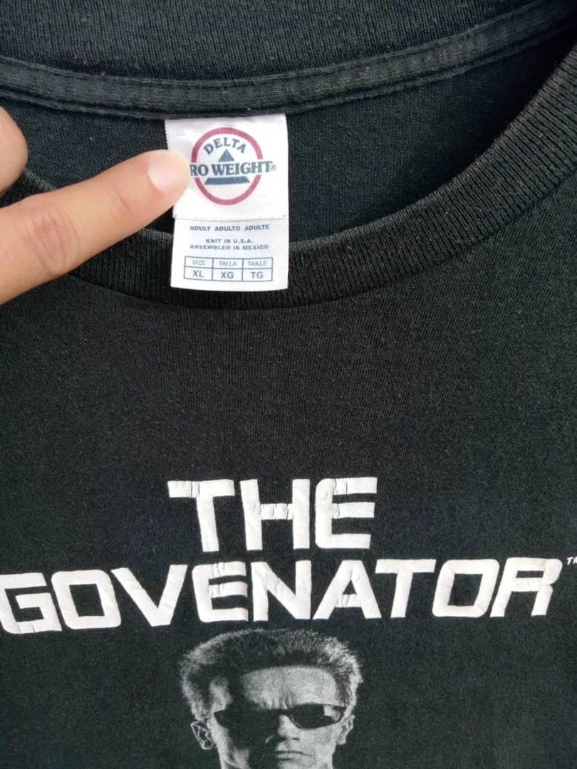 BAJU THE GOVENATOR california (Arnold Schwarzenegger), Men's Fashion ...