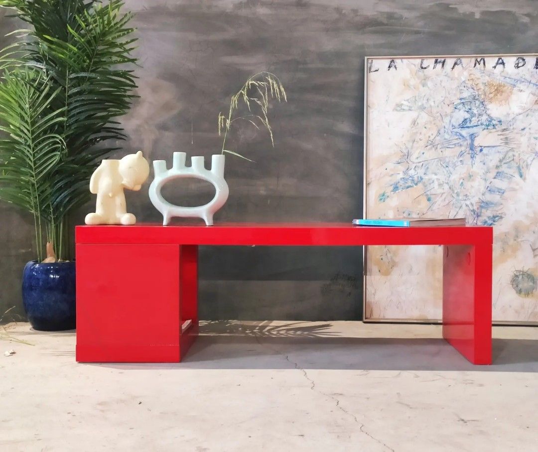 Bench with magazine rack organizer, Furniture & Home Living, Furniture ...