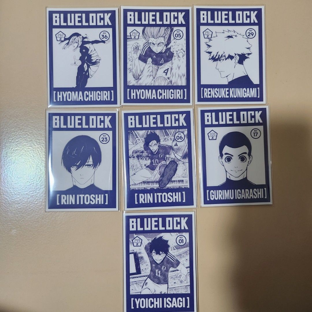 Blue Lock x Adidas Card Sticker Collection, Hobbies & Toys, Memorabilia ...