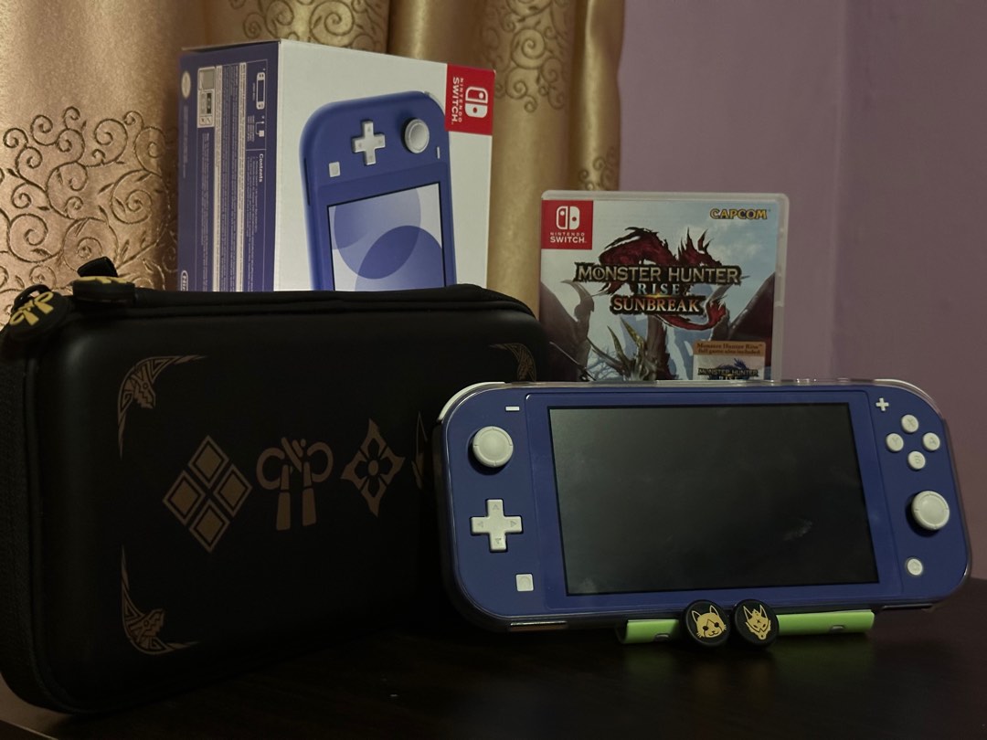 [COMBO] Switch Lite + Monster Hunter Rise + Monster Hunter Rise Case ...